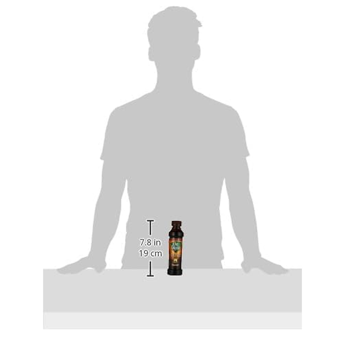 Old English Scratch Cover, 8 Fl Oz (Pack of 1), Browm