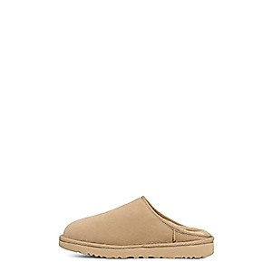 UGG Men's Classic Slip On Slipper, Mustard Seed, 9