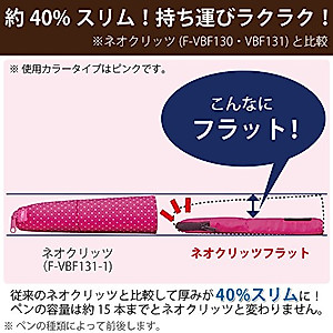Kokuyo Pencil Case Neocritz Flat Pink (F-VBF160-2)