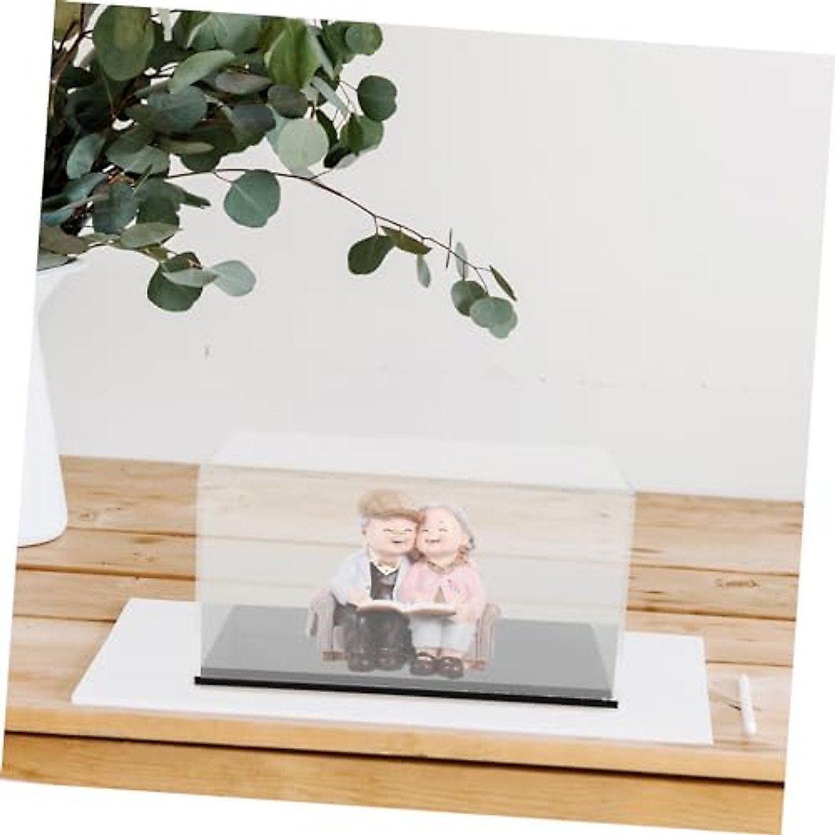 Cabilock Box Display case Toys Clear Display Container Handicrafts Storage Case Action Figure Protective Case Handicraft Case Handicrafts Case Figure Case Model Case Acrylic Jewelry Statue