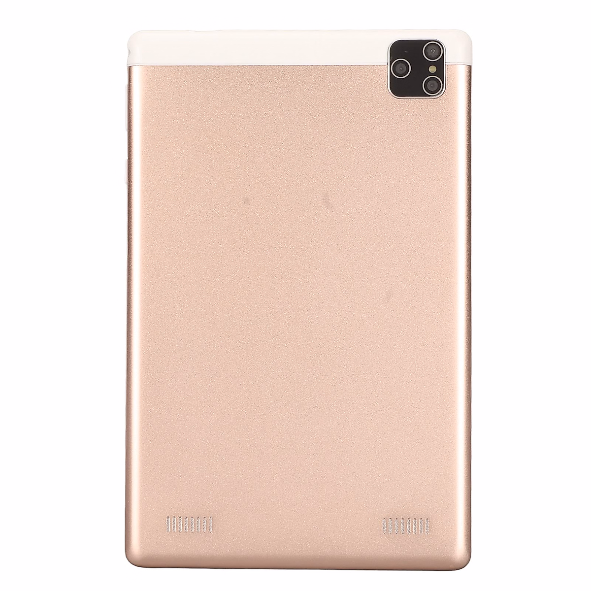 Honio Calling Tablet, HD Tablet 4GB RAM 64GB ROM Dual Camera 2.4G 5G WiFi 100‑240V Gold 10 (US Plug)
