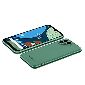 Fairphone 4 Dual-SIM 256GB ROM + 8GB RAM (GSM Only | No CDMA) Factory Unlocked 5G Smart Phone (Speckled Green) - International Version