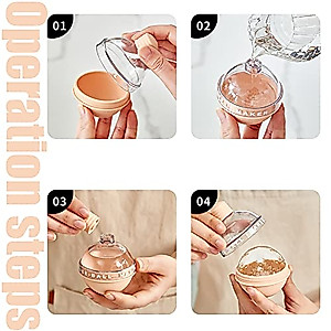 BAFAFA Light Bulb Ice Cube Tray, Reusable Ice Cube Mold, Portable Ice Trays for Water Cocktail Coffee mould