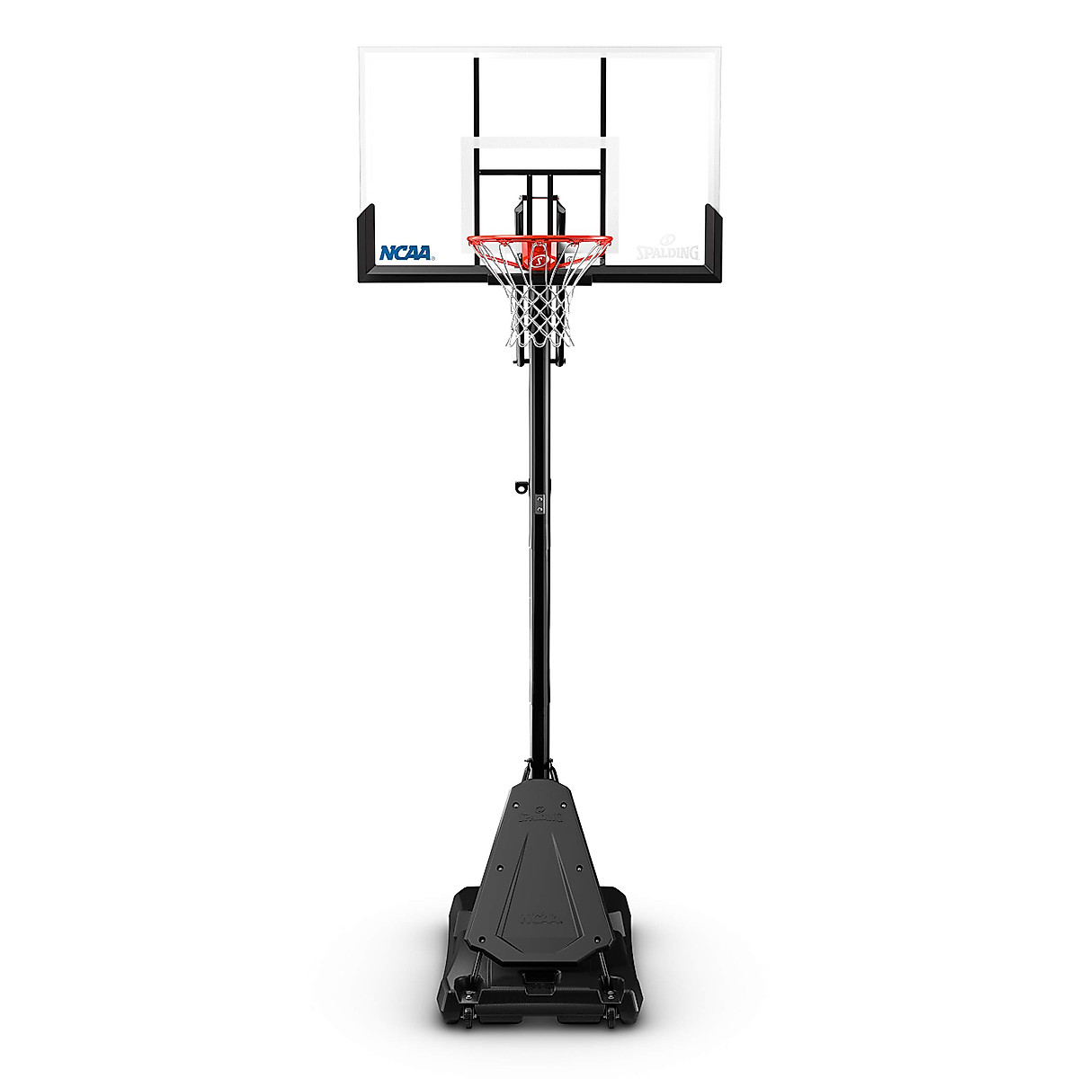 Spalding NCAA Exactaheight™ 50” Performance Acrylic Portable Basketball Hoop Multi Color