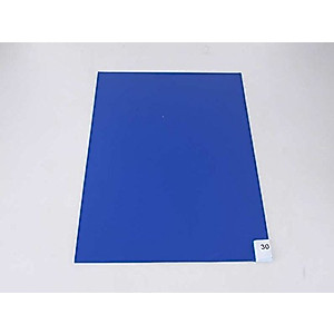 3 mats/Box, 30 Layers per mat, 18" x 36", 4.5 C Blue Sticky mat, Cleanroom Tacky Mats/PVC Sticky Mats/Adhesive Pads, Used for Floor (for Home/Laboratories/Medical Offices use)