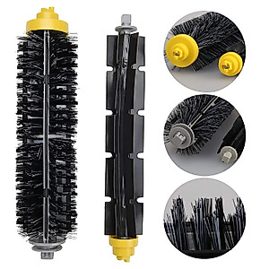 Mochenli Replacement Parts for iRobot Roomba 600 Series 675 692 694 690 680 660 651 650 614 610 500 Series 595 585 564 552 Vacuum Robotic,8 Side Brush, 2 Main Roller Brush, 6 Filter, 1 Caster Wheel