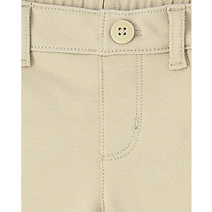 The Children's Place baby girls And Toddler Ponte Pull on Jeggings Jeans, Sandy 2 Pack, 5T US