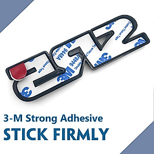 VIVFAN Universal SR5 Blackout Emblem Overlays Kit Full Coverage 3/M Adhesive Replacement for 4Run|Tun|Tac|SR5 Black Emblem Overlay Original-OEParts