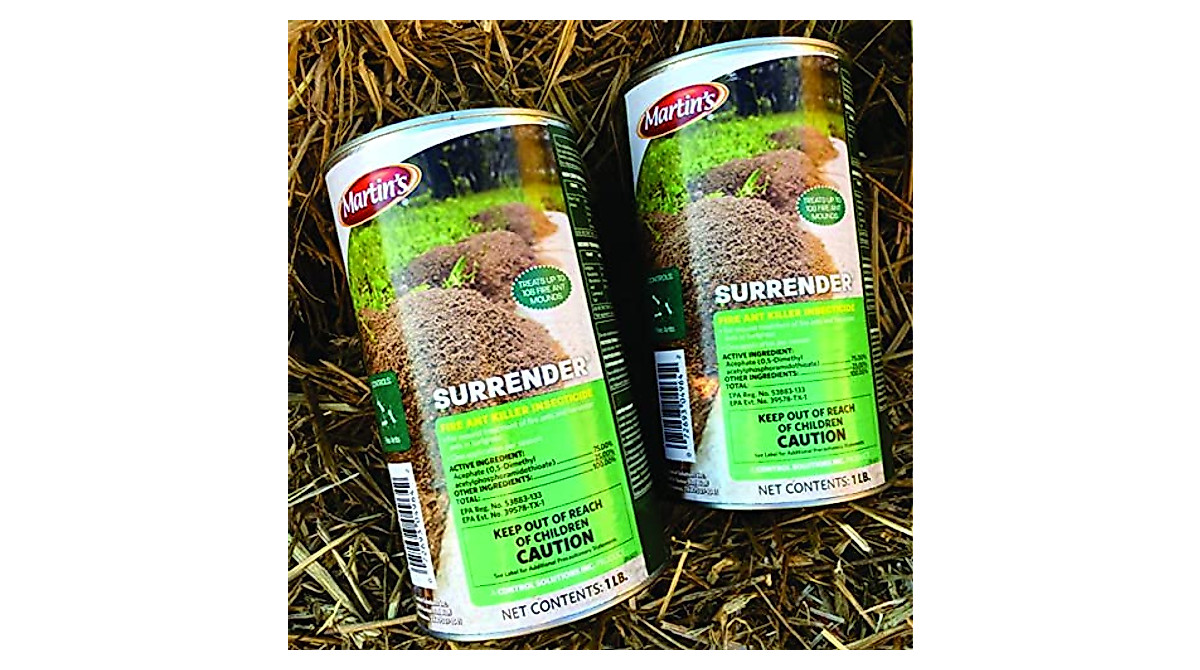 Surrender Fire Ant Killer: Eliminate 100+ Mounds | Control Solutions