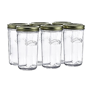 Kilner 17oz Wide Mouth Jars| Set of 6