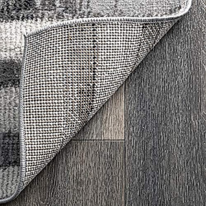 nuLOOM Magdalen Modern Vintage Area Rug, 4' x 6', Grey