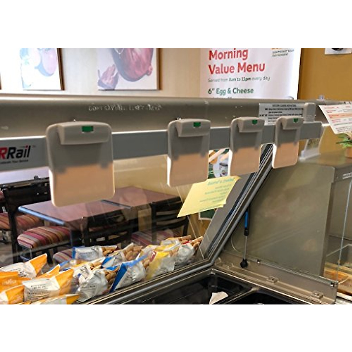 XLR Rail Ticket System - Complete 16 Holder XLR Rail Ticket System as seen at NRA Chicago 2019