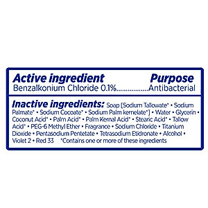 Dial Complete Antibacterial Deodorant Bar Soap, Lavender & Twilight Jasmine Scent, 4 oz, 8 Bars (Pack of 4)