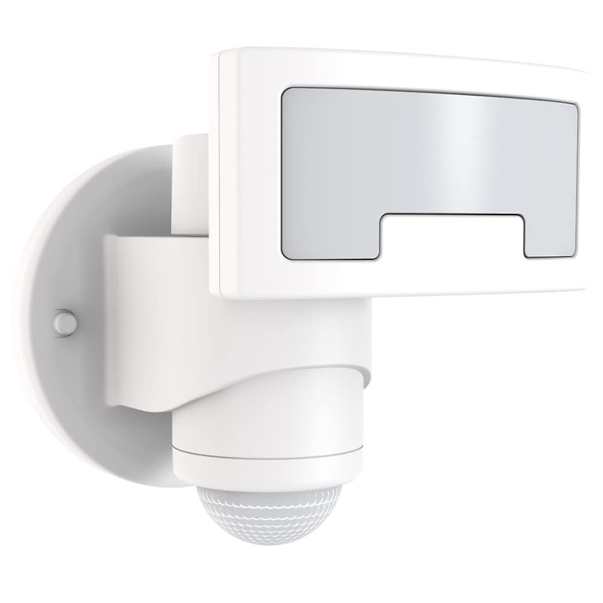 Versonel Outdoor Motion Sensor Tracking LED Floodlight Security Light (White) Nightwatcher VSL90, Rotating Movement for Intruder Deterrent