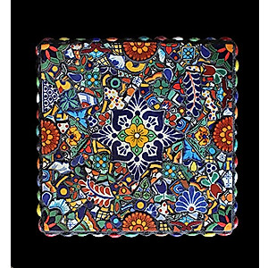 Broken Ceramic Glue Down Mexican Tile for Murals and Mosaics! 25 pounds, New! Best Deal! ⭐⭐⭐⭐⭐