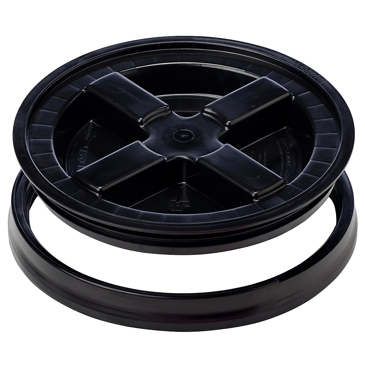 Gamma Seal Lid, Black - 3 Pack