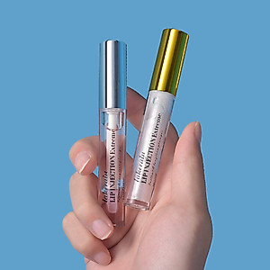 Natural Lip Plumper and Lip Care Serum,,Day and Night Lip Plumper ,Lip Injection Extreme Instantly Sexy Lips Plumping Lip Gloss,Lip Plumper That Really Works