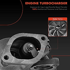 A-Premium Complete Turbo Turbocharger Kit, with Wastegate Actuator & Gasket, Compatible with Ford F-150 2011-2012, 3.5L Ecoboost, Replace# CL3Z-6K682-C, CL3Z-6K683-D