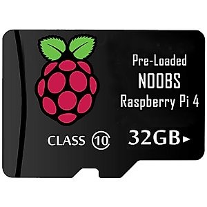 Kingston 32 GB Micro SD Preloaded Raspberry Pi Noobs