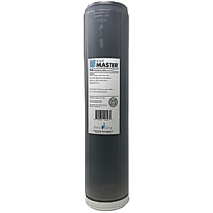 Home Master CFKDF85GCC-20BB Replacement Filter, Fits Big Blue, 20" x 4.5" Heavy duty Up-Flow Catalytic Carbon & KDF 85, Filters Chloramines, Chlorine, Chemicals, Heavy Metals, Sediment, more