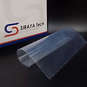 Siraya Tech 2 Pcs NFEP Film - A4 Size (210 X 297mm) Better Durability Fewer Layer Lines Accurate Print Results Great for Resin Printing Better Performance Over FEP for LCD DLP 3D Printers