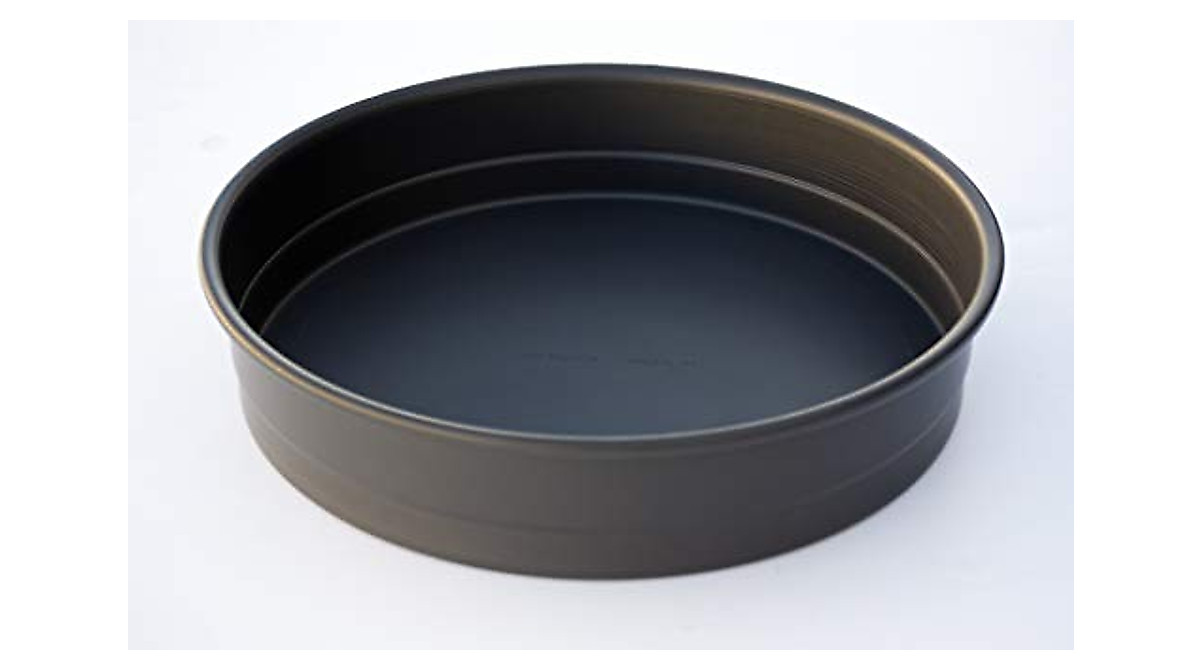 LloydPans Deep Dish Stacking Pizza Pans – Pre-Seasoned