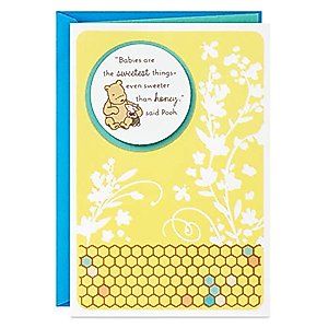 Hallmark Baby Shower Card (Winnie the Pooh)