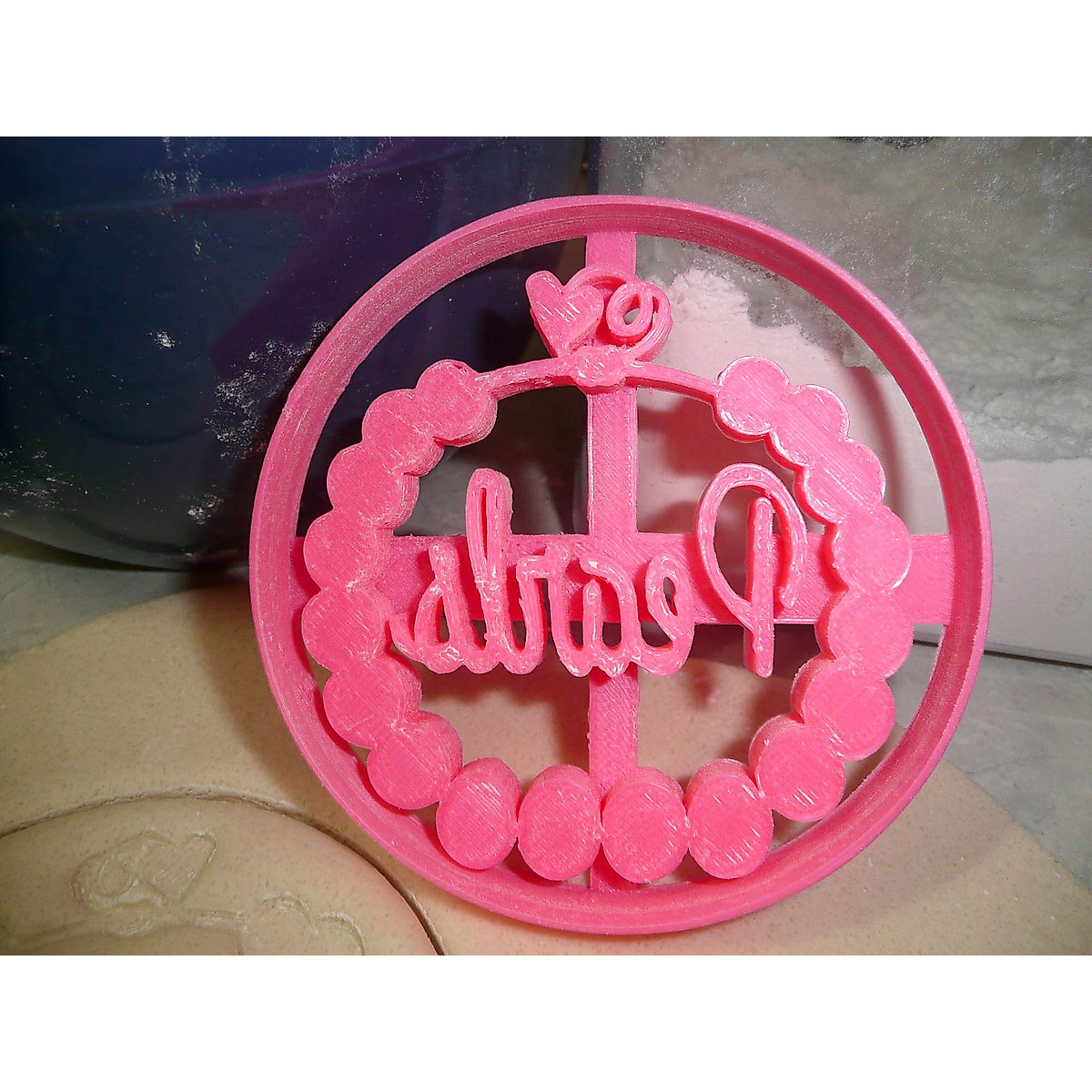 PUTTERS OR PEARLS GENDER REVEAL BABY SHOWER SET OF 3 COOKIE CUTTERS MADE IN USA PR1436