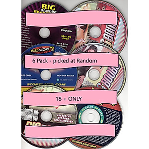(6 pack) Big Boobs DVD Pack - Packaged in DVD Box - Pulled at random