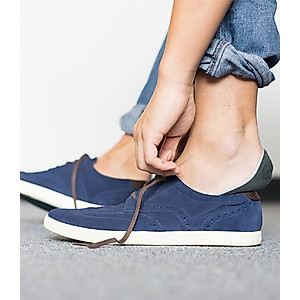 Thirty48 Men No Show Loafer Socks, Boat Shoe Liners with CoolPlus, Non-Slip Grip, Black (3 Pairs), Medium/Large (10 - 12)