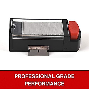 American Line Single Edge Razor Blades with Pop Up Dispenser - 100-Pack - 0.009" Heavy Duty High Carbon Steel for Extra Durability and Long Life - 65-0502