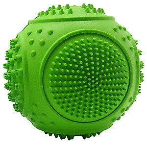 Ball Toy Molar Ball Tooth Grinding Toy Rubber Chew Toy for Pet Dog (Size L 7.5cm)
