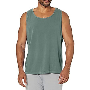 Comfort Colors Men's Adult Tank Top, Style 9360 (Medium, Light Green)