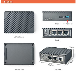 youyeetoo Nanopi R6S Metal case (Not Include R6S Development Board)