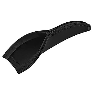 Headband Cover Compatible with Bose QC45 QuietComfort 35 II, QC35, QC25 Headphones，Headband Protector/Cushion Pad/Repair Part (NO-Black)