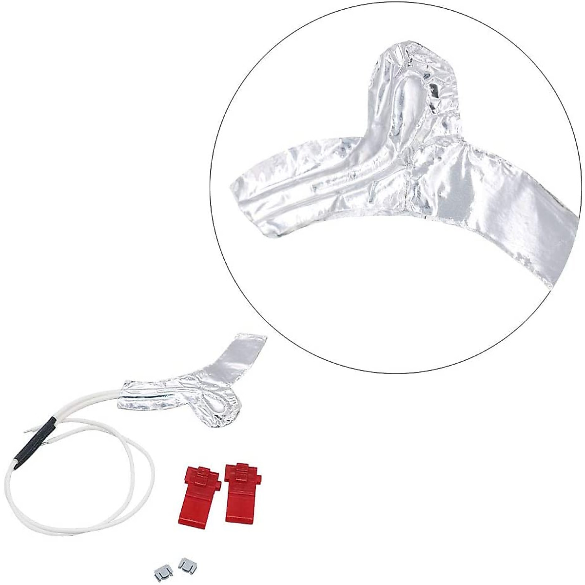 WR49X10173 Refrigerator Dispenser Water Tube Heater Kit Compatible with Top Brands Replaces with AP4318572, 1381601, AH1766223, EA1766223, PS1766223, B004H3XWCO, EAP1766223.