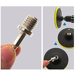 HUIFACAI 2 Pcs/Set M14 Hexagon Connecting Rod Adapter Drill Chuck 1/4 Connecting Rod Stainless Steel Parts 1/4 Connecting Rod Adapter Drill Chuck M14 2x Stainless Steel