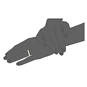 LOVE Beauties 4mm Women's Titanium Rose Gold Wedding Band Ring (4.5)