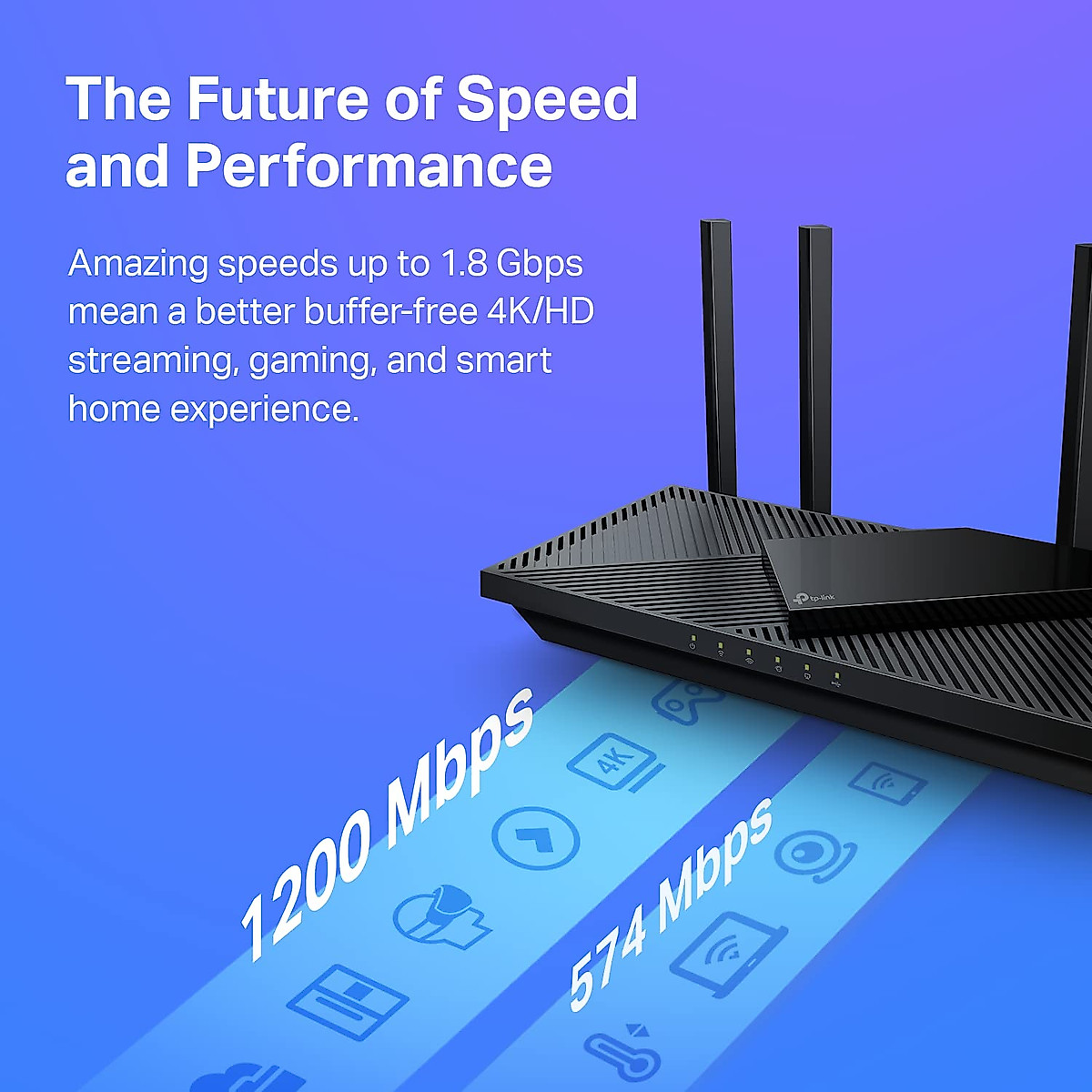 TP-Link OneMesh WiFi 6 Router AX1800 Smart WiFi Router (Archer AX21) – Dual Band Gigabit Router + TP-Link AX1500 WiFi Extender Internet Booster(RE500X), OneMesh WiFi 6 Range Extender