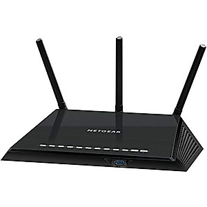 Netgear R6400 Dual-band (2.4 GHz / 5 GHz) Gigabit Ethernet Black wireless router
