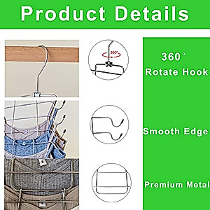 dineda 2PACK Tank Top Hanger Bra Organizer Bra Hangers for Closet Organizer Hangers Shirt Space Saving Black