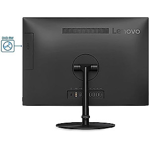 Lenovo All-in-One Business Desktop, 19.5” HD+ Display AIO, 16GB RAM, 256GB SSD + 1TB HDD, Intel Dual-Core Processor, DVD-RW, Wi-Fi, Webcam, HDMI, Wired Keyboard & Mouse, Windows 11 Pro