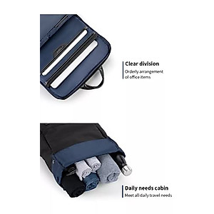 Kingsons, Casual Urban backpack for men and woman, 15.6-inch laptops ECO bag, Recycling water resistant material with modern design and USB charging port