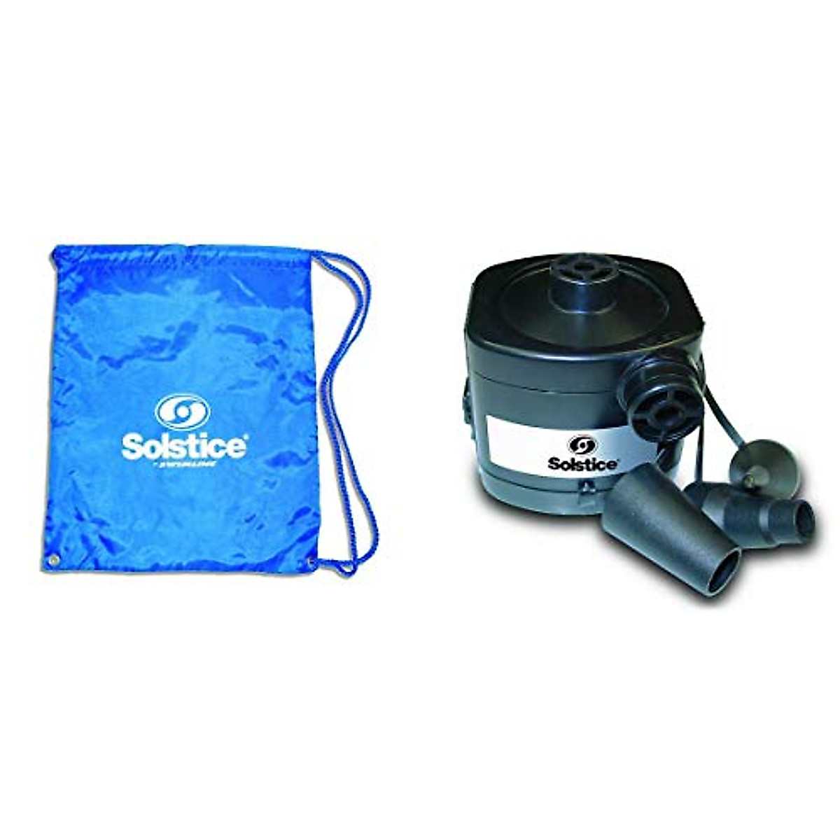 2-Pack Swimline Solstice Inflatable 3-Person AquaSofa Rafts + Pump | 2 x 15135HR