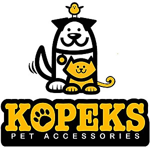 KOPEKS Jumbo Orthopedic Dog Bed - 7-inch Thick Memory Foam Pet Bed with Pillow with Removable Cover & Free Waterproof Liner - for Large Breed Dogs, XL, Brown-Plush Top