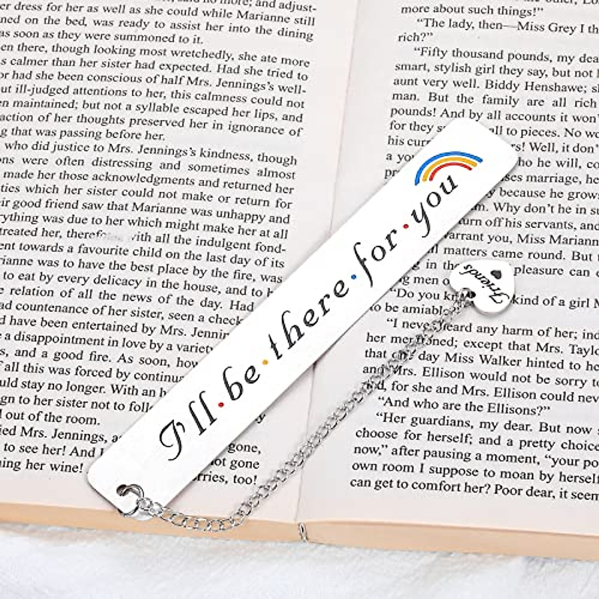 Friends TV Show Merchandise Gifts for Women Men Best Friend Gifts for Teen Girls Boys Graduation Gifts for Her Him Birthday Friendship Gifts for Women Friends Themed Gifts Bookmark for Book Lovers