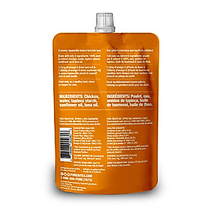 PureBites+ Skin & Coat Squeezables for Cats, only 5 Ingredients, case of 15