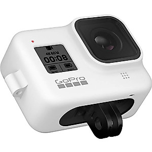 GoPro Sleeve + Lanyard (HERO8 Black) White Hot - Official GoPro Accessory