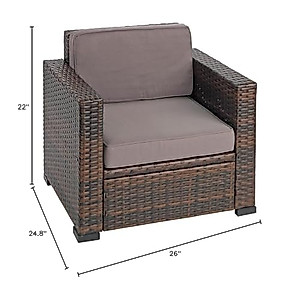 Excellerations Outdoor Wicker Chair, Chair for Children