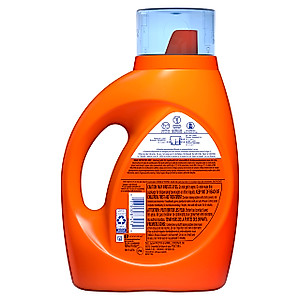 Tide Plus Downy Laundry Detergent Liquid Soap, April Fresh, 46 Fl Oz 29 Loads, 46 Fl Oz